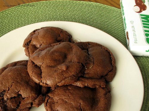 Junior Mint Cookies - delectabilities