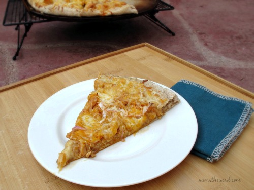 Winger's Creamy Amazing Chicken Pizza - delectabilities